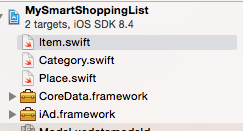 Generate the Core Data Classes from xcdatamodel in swift